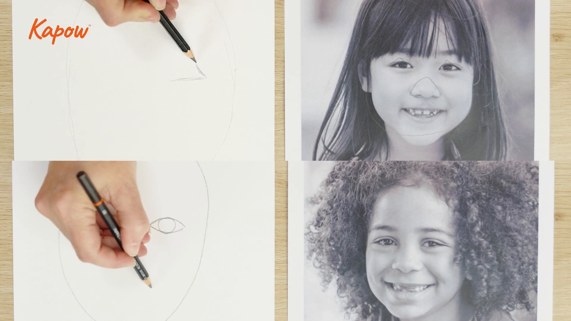 Learner Video: Shape Portraits | Kapow International