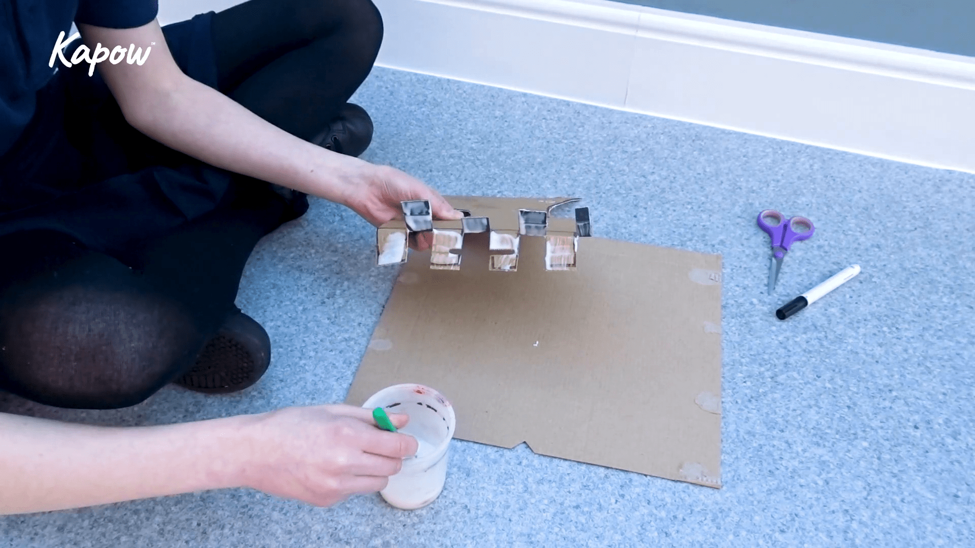 Learner video: Joining shapes - Kapow International