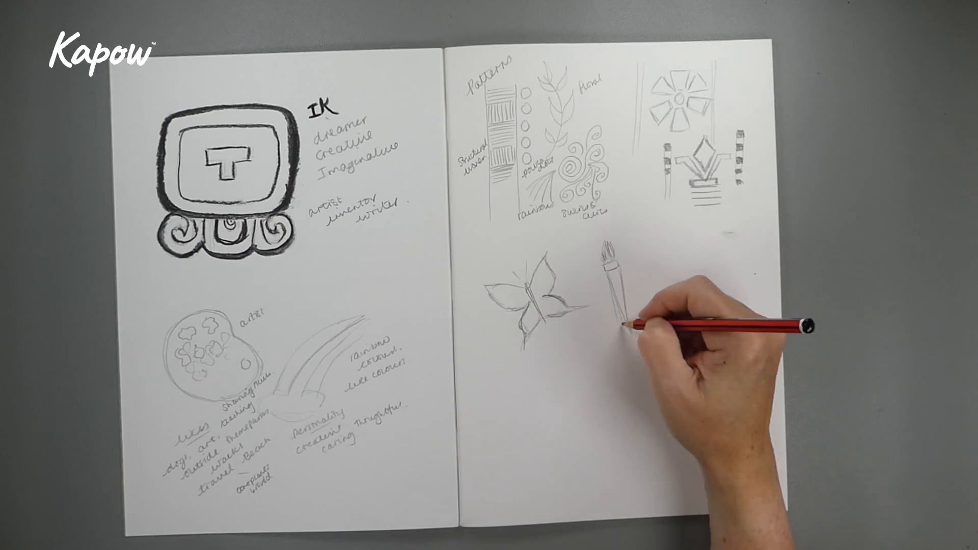 Learner video: Art using symbols - Kapow International